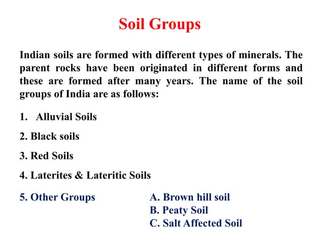 Tropical Latosols - Soils | PPTX