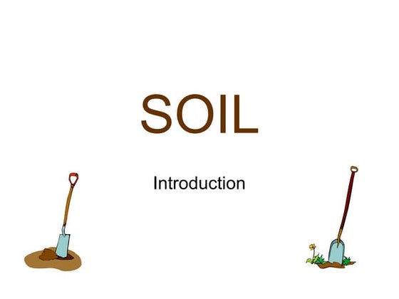 Presentacion soil | PPT