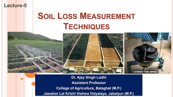 Erosion control measures | PPT