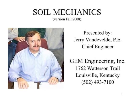 History of soil mechanics | PPTX | Civil Engineering Industry | Industries