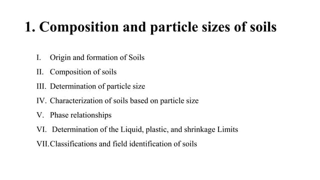 Engineering properties of soil | PPTX