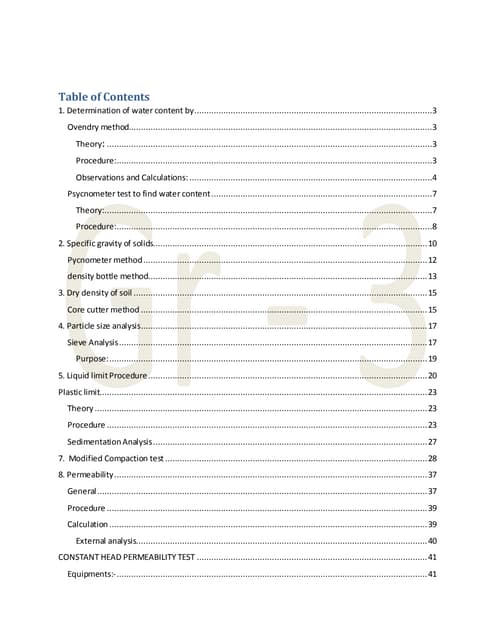 To Determine Specific Gravity Of The Solids By Density Bottle Method Pdf