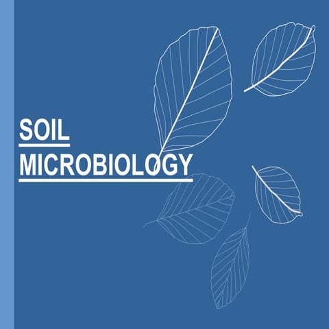 Soil Microbiology_MSP. related to microbes present in soil | PDF