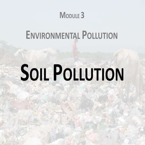 Soil pollution | PPT