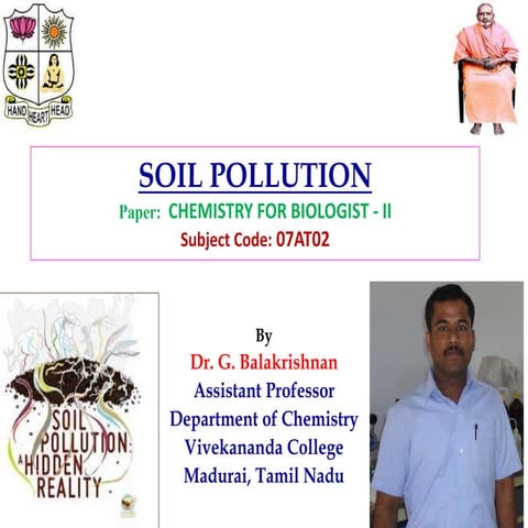 Soil Pollution | PPT