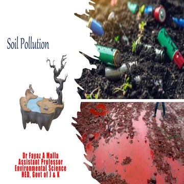 Soil pollution | PPT