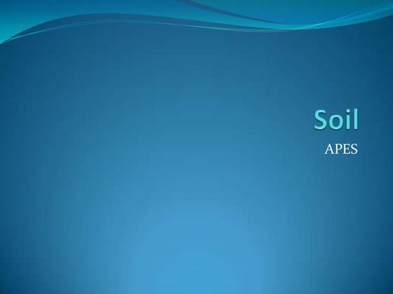 Soil | PPT
