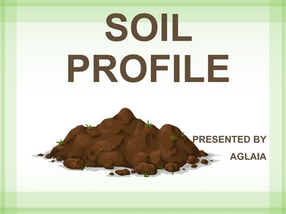 Soil | PPT