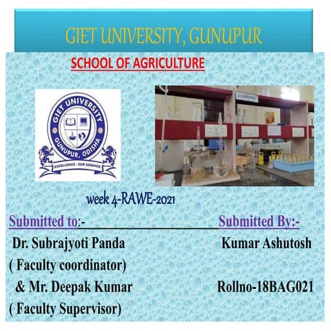 Soil intervention in RAWE | PPTX