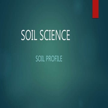 Soil science[1] | PPT