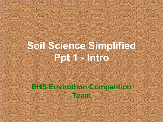 Tropical Latosols - Soils | PPTX