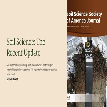 Soil Science The recent Update.pdf