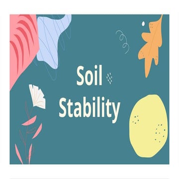 basics soil stability presentation .pptx