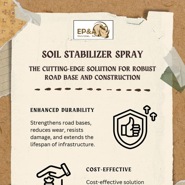 "Soil Stabilizer Spray: The Cutting-Edge Solution for Robust Road Base ...
