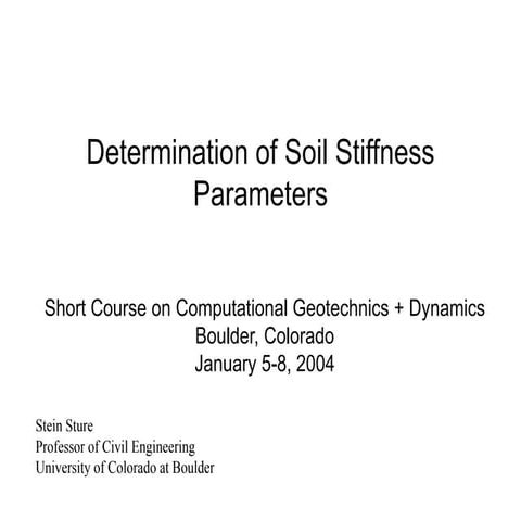 Soil Stiffness.ppt