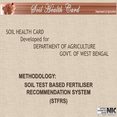 Soil Testing Applications.ppt | Agriculture | Industries