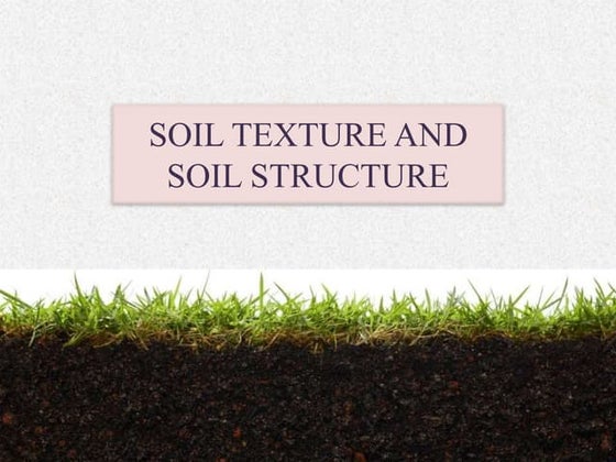Determination of Soil Texture. | PPT
