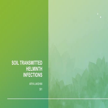 SOIL TRANSMITTED HELMINTH INFECTIONS.pptx