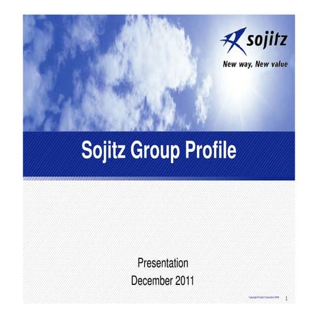 Sojitz Presentation General & Pv | PDF
