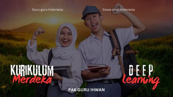 Pembelajaran sekolah dengan DEEP LEARNING | PPTX