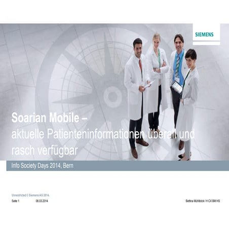 Soarian Health Archive Presentatie Sap I.S.H.Med Gebruikersdag 24 Juni ...