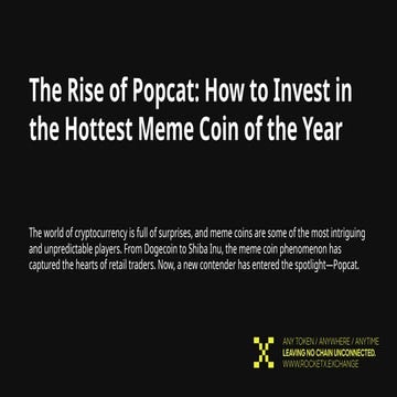 📈 The Rise of Popcat: The Meme Coin Taking 2024 by Storm 🐱 | PPT