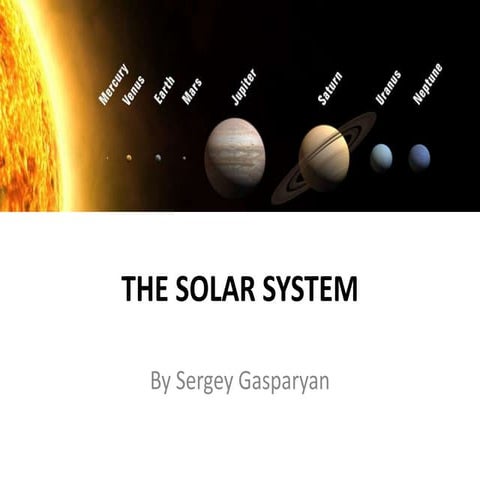 The Solar System | PPTX | Space and Astronomy | Science