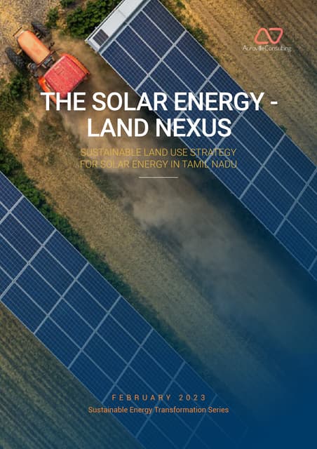 Auroville - a case study | PPTX | Power and Energy Industry | Industries