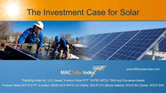 Investment Case for Solar Energy | PPT