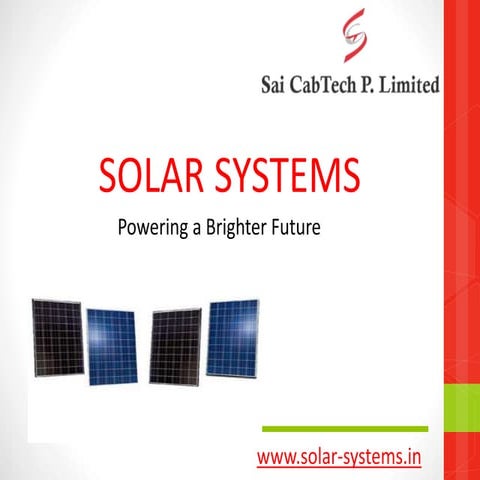 Solar Power System, Solar Systems | PPT