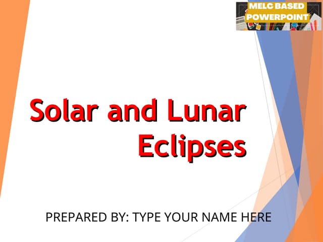 Eclipses grade 5 science | PPTX