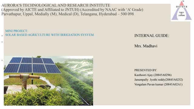 AUTOMATIC PLANT WATERING SYSTEM USING ARDUINO BASED PPT | PPTX