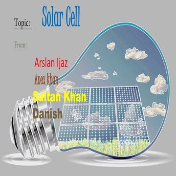 Solar cell.ppt