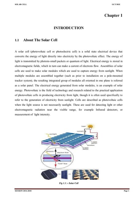 1.introduction to Solar Energy | PPT