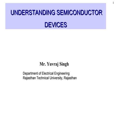 ppt on the Solar cells understanding semiconductor devices | PPT