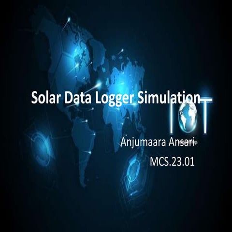 Solar Data Logger Simulationnnnnnnn Pptx