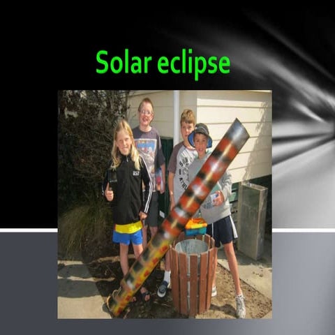 Solar eclipse | PPTX