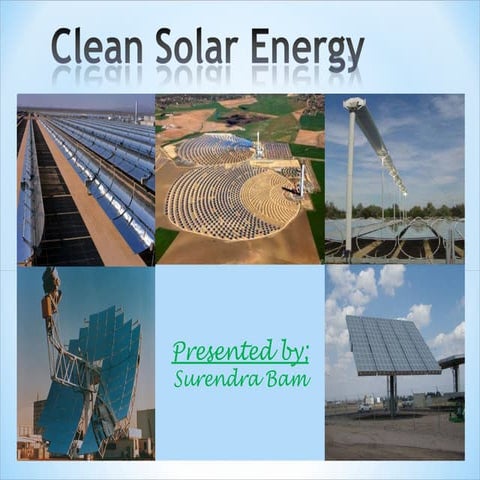 Solar energy | PPT