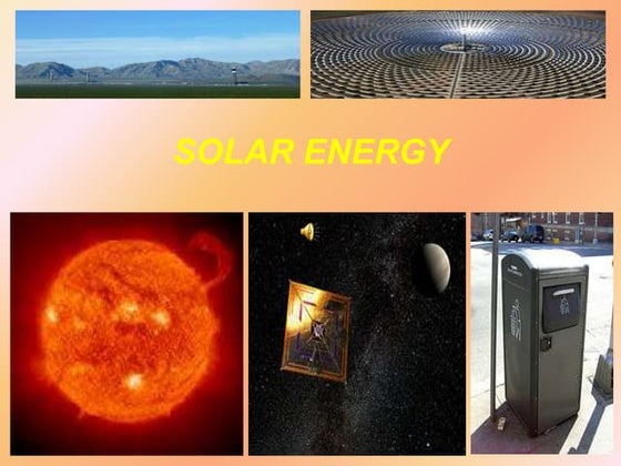 1.introduction to Solar Energy | PPT