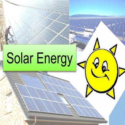 Solar Energy (how it works and fact) | PPTX