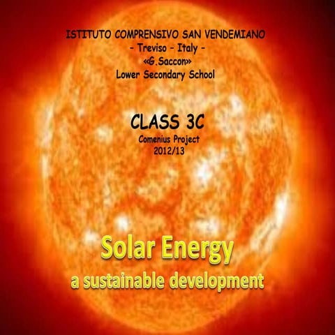 Solar energy2013 | PPT