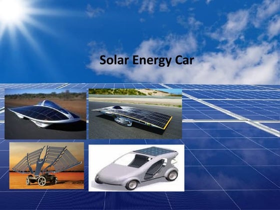 Solar Car Presentation | PPTX