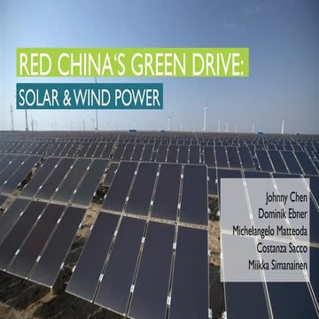 Solar energy china | PDF