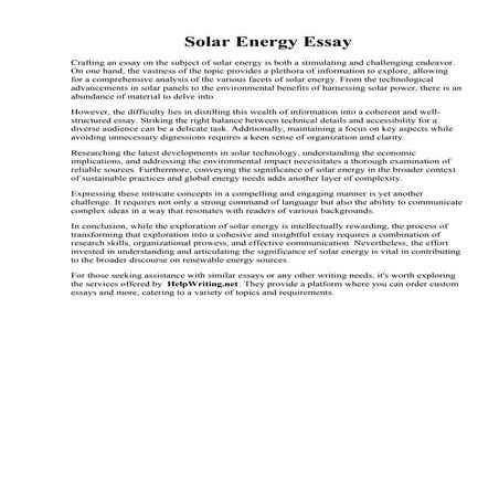 Solar Energy Essay.pdf