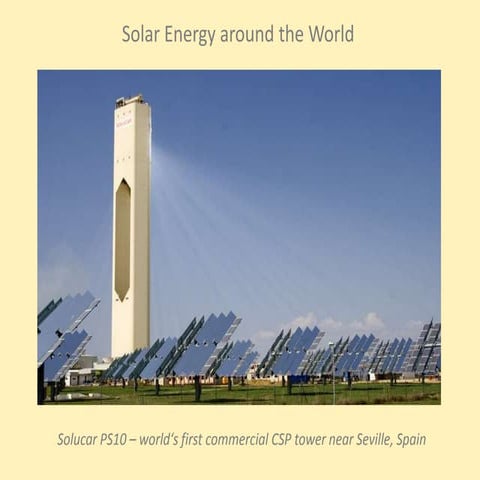 Solar energy world_examples | PPTX