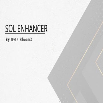 solar Enhancer how to improve solar forecasting | PPTX