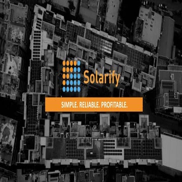 Solarify | Who We Are & Our Work | PPT