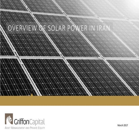 Solar industry in iran | PDF