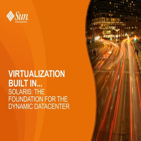 Solaris 10 Virtualization Presentation Ppt 9747