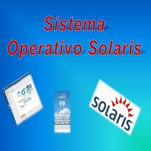 Sistema Operativo Solaris | PPTX